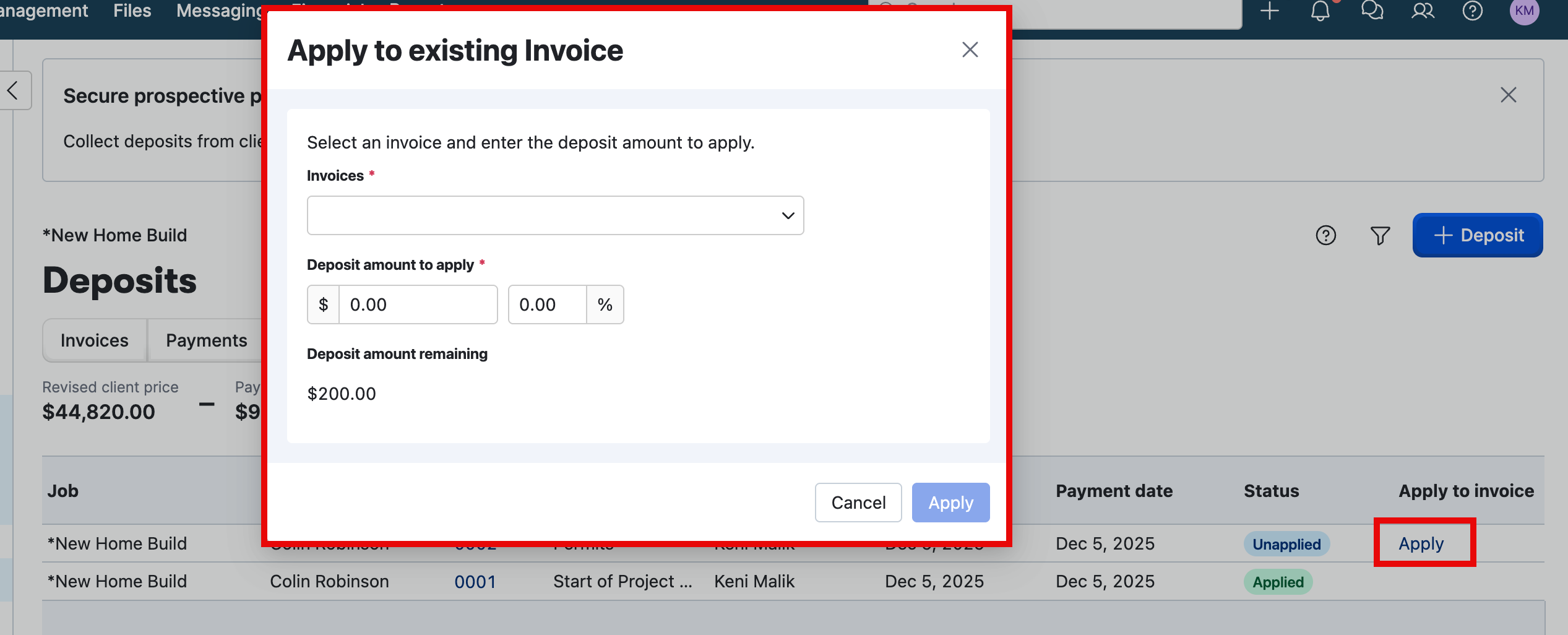 Advanced Invoice Overview