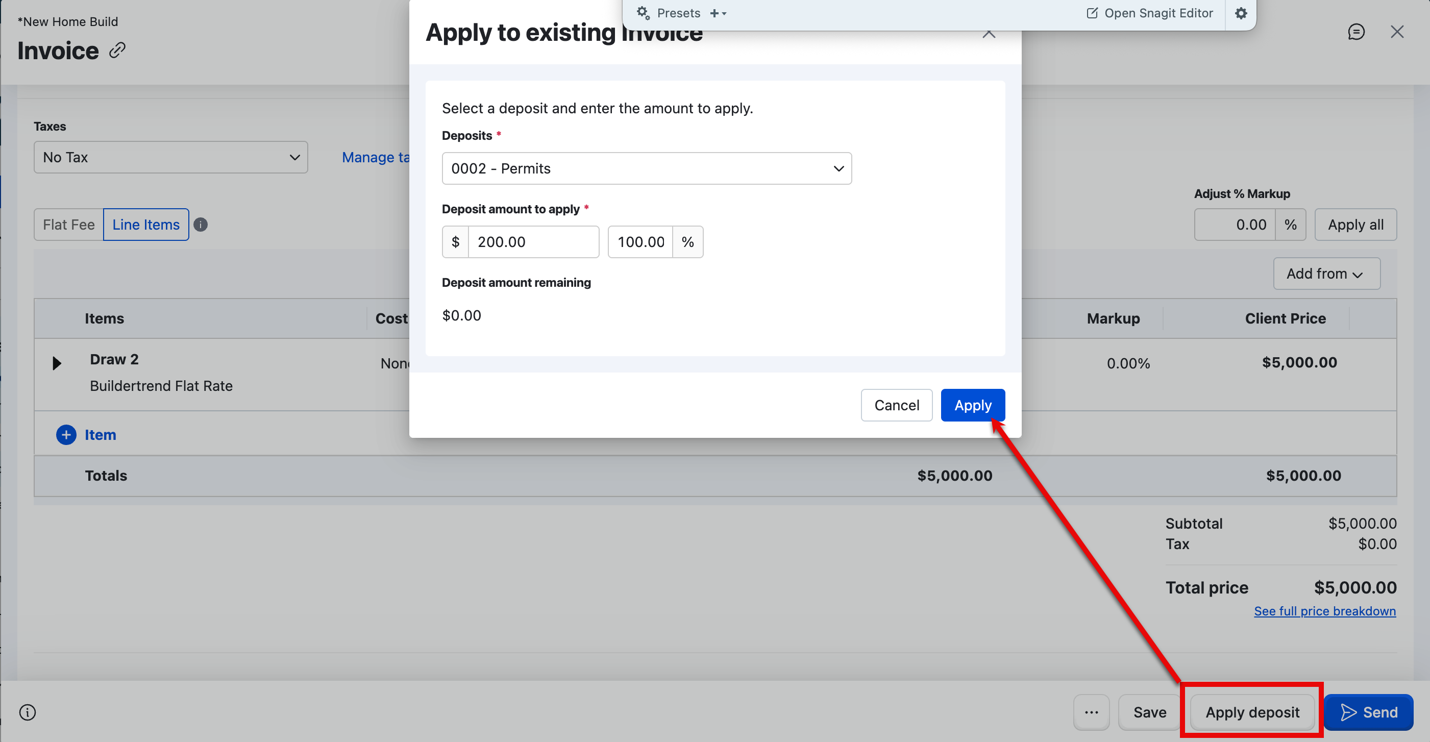 Advanced Invoice Overview