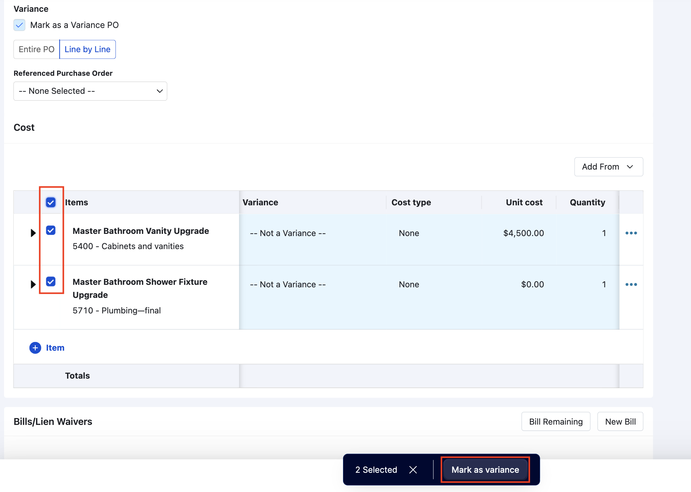 Advanced Purchase Orders & Bills Overview